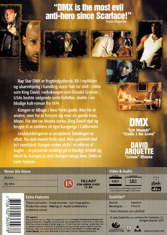DMX- Never die alone (DVD)