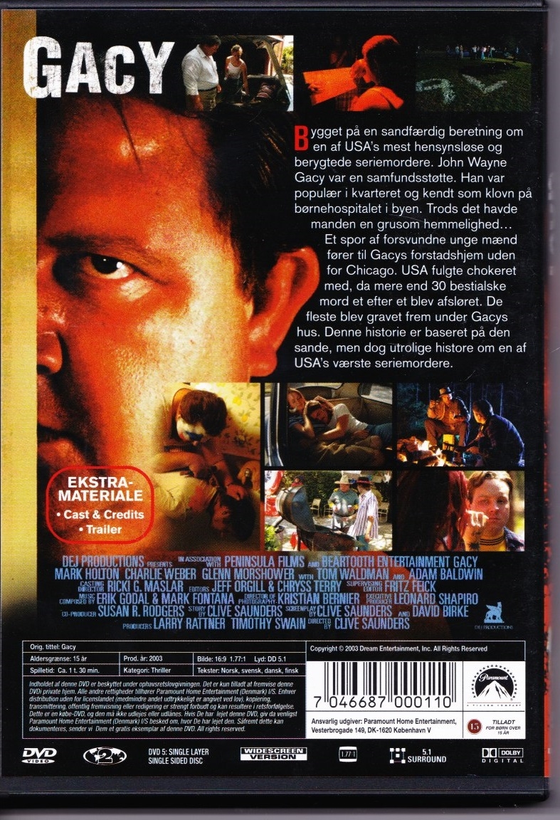 Gacy Dvd