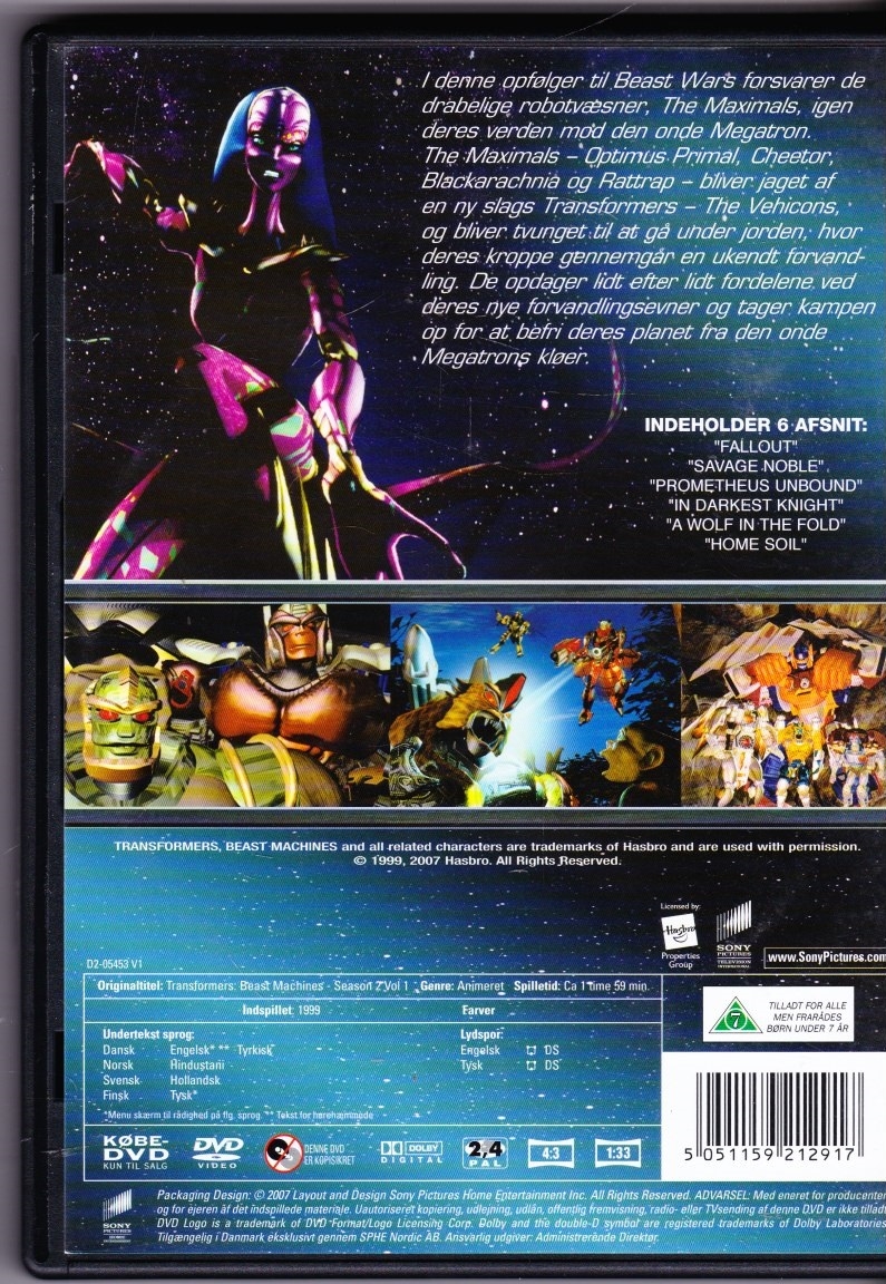 Transformers - Beast machines (DVD)