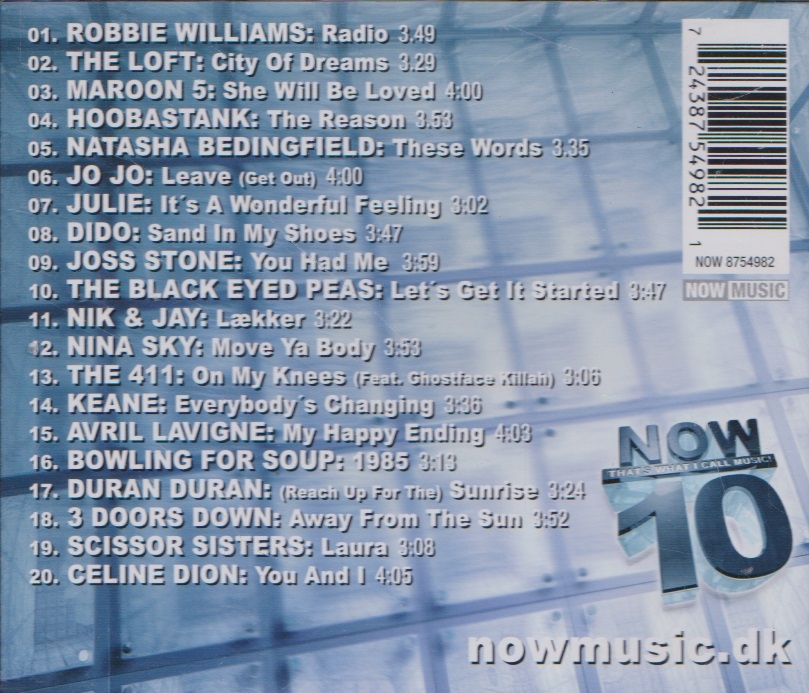 Now 10 - That's what i call music (CD)