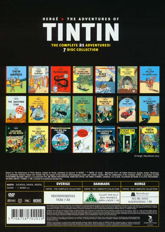 Tintin - The complete collection (DVD)